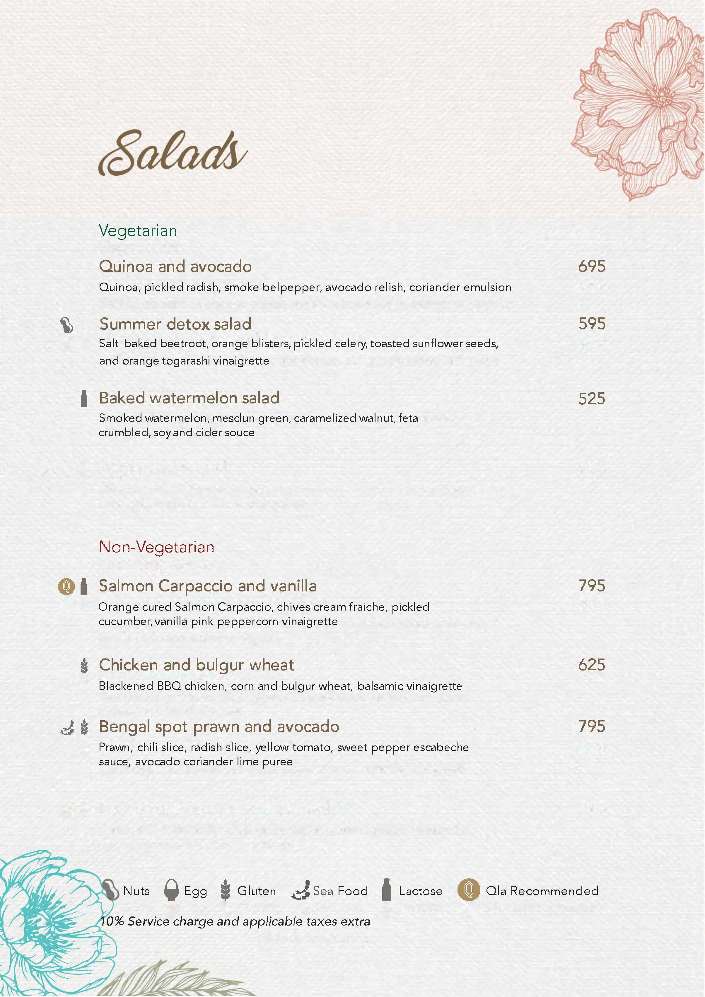 QLA | A contemporary European restaurant with global flavours to give ...