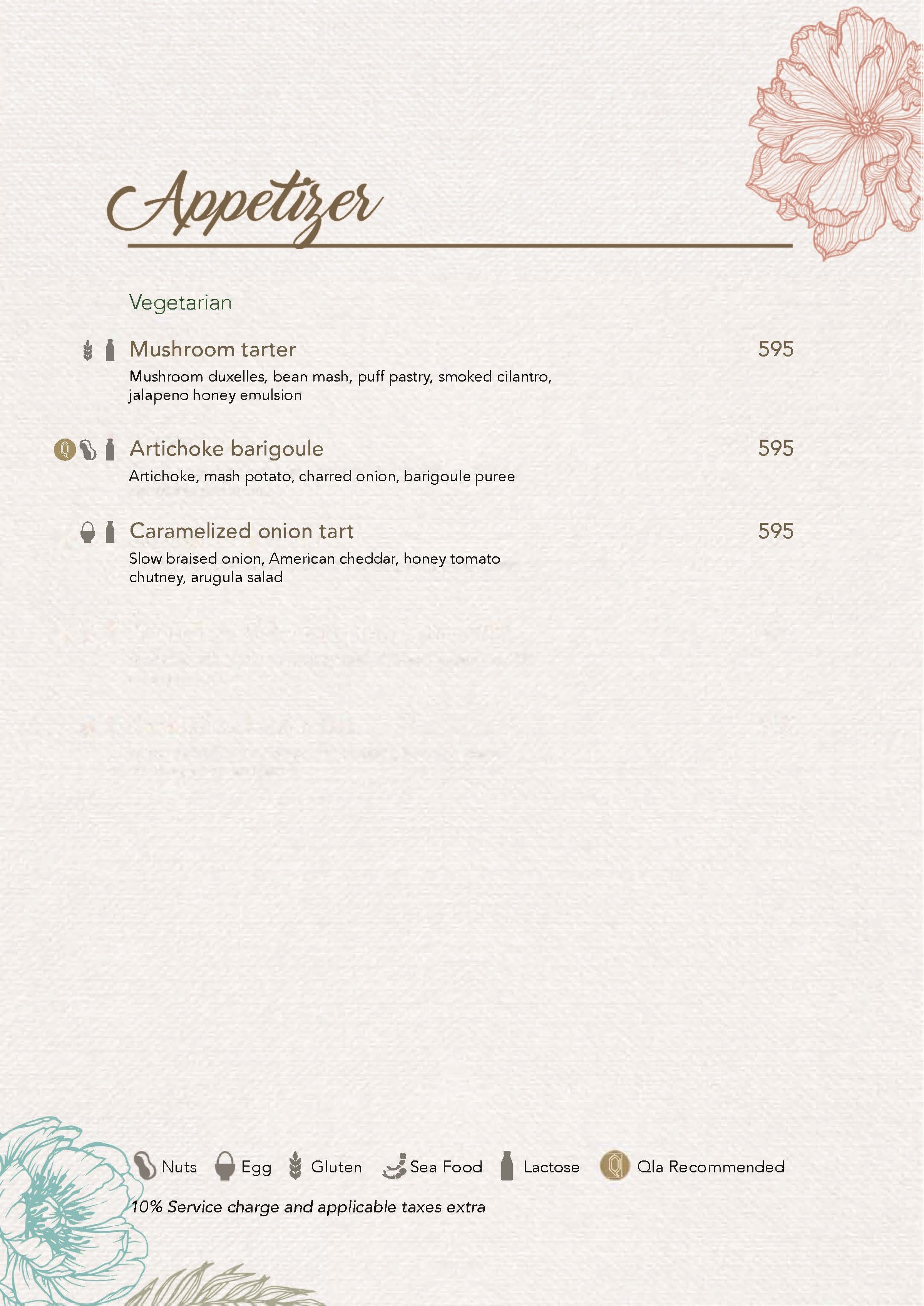 QLA | A contemporary European restaurant with global flavours to give ...