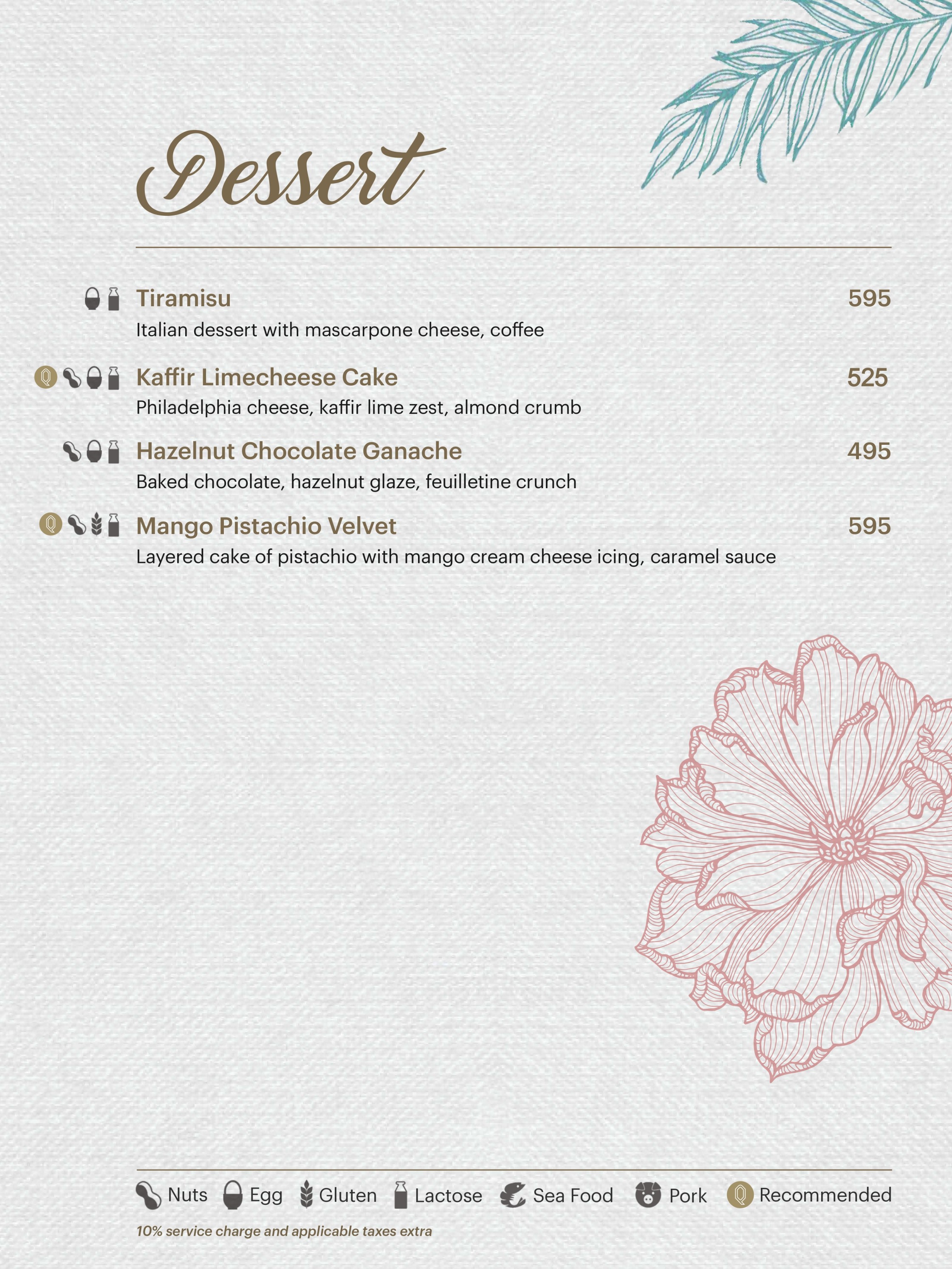 QLA | A contemporary European restaurant with global flavours to give ...