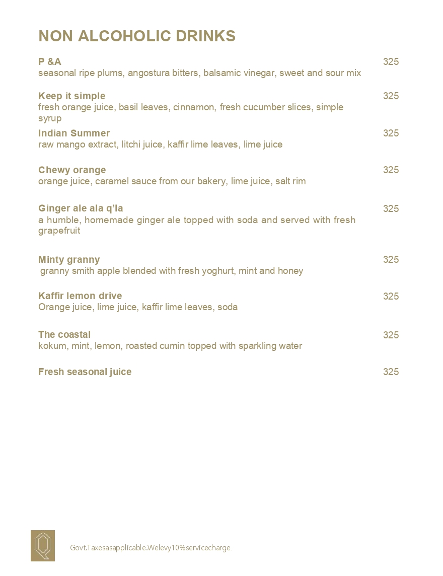 QLA | A contemporary European restaurant with global flavours to give ...