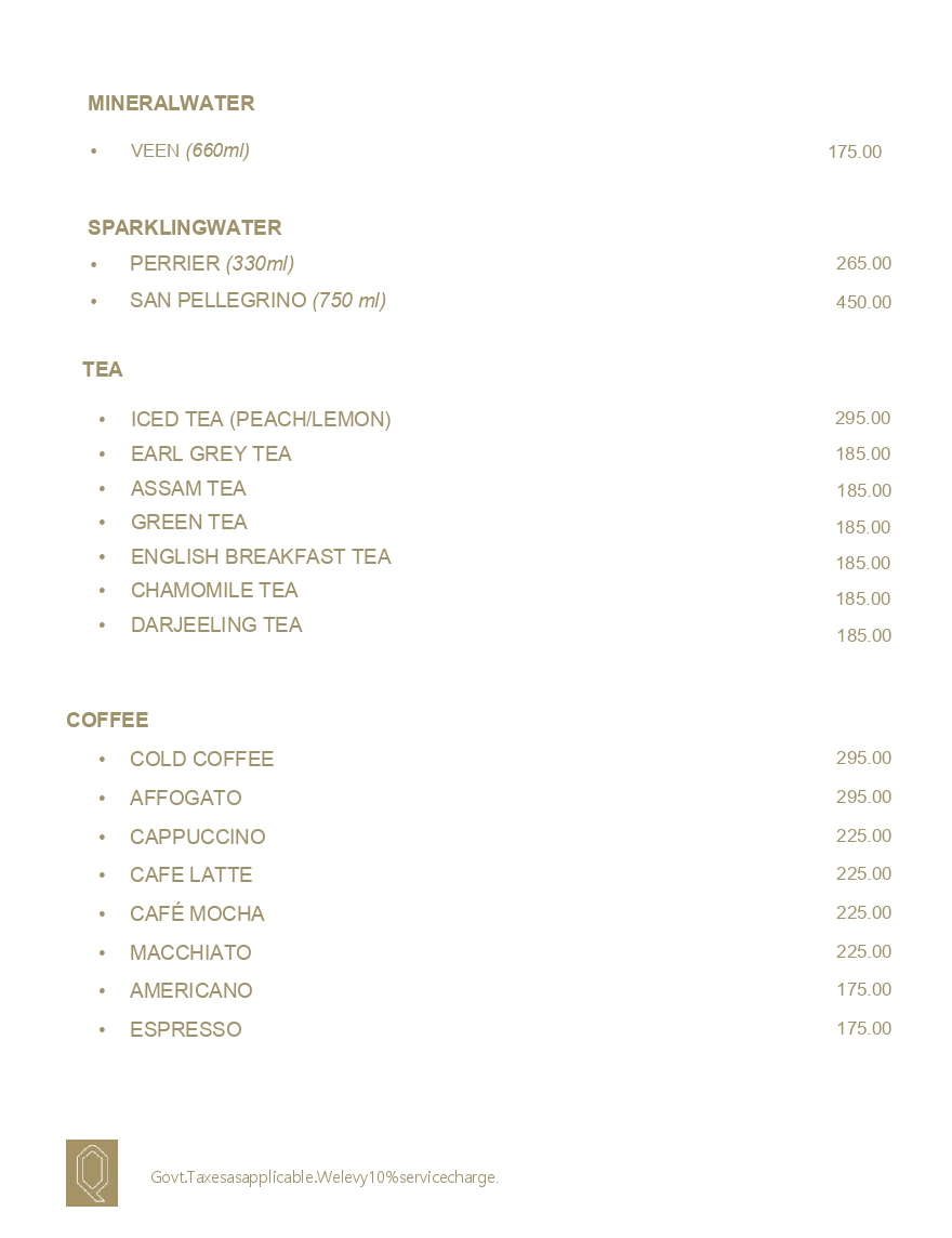 QLA | A contemporary European restaurant with global flavours to give ...