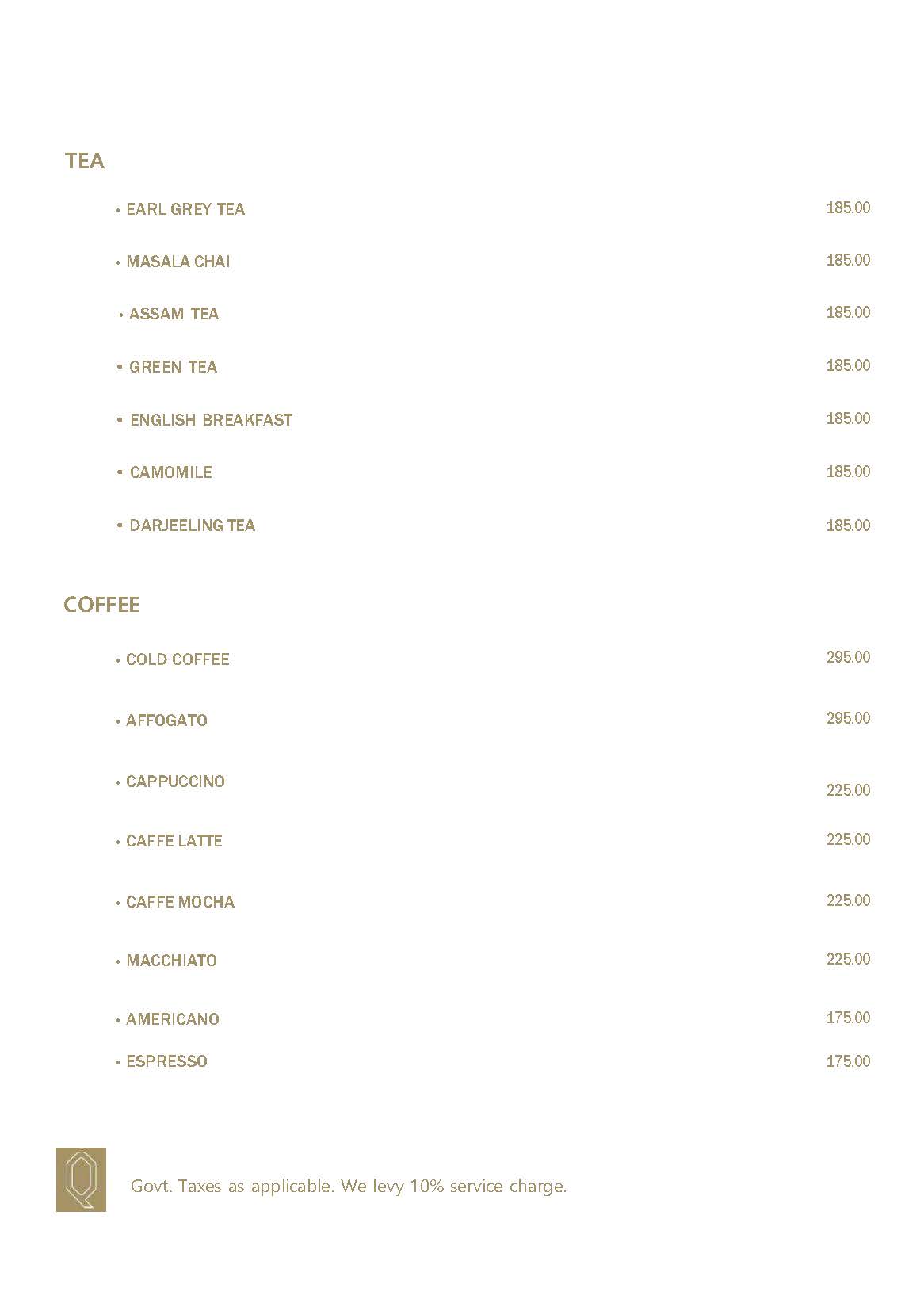 QLA | A contemporary European restaurant with global flavours to give ...