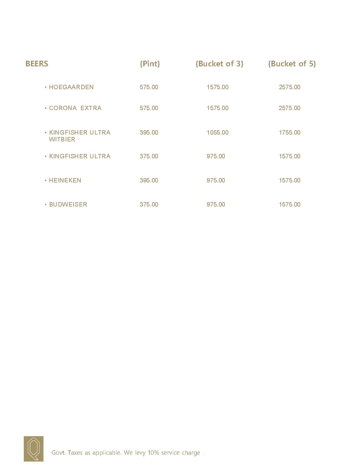 QLA | A contemporary European restaurant with global flavours to give ...