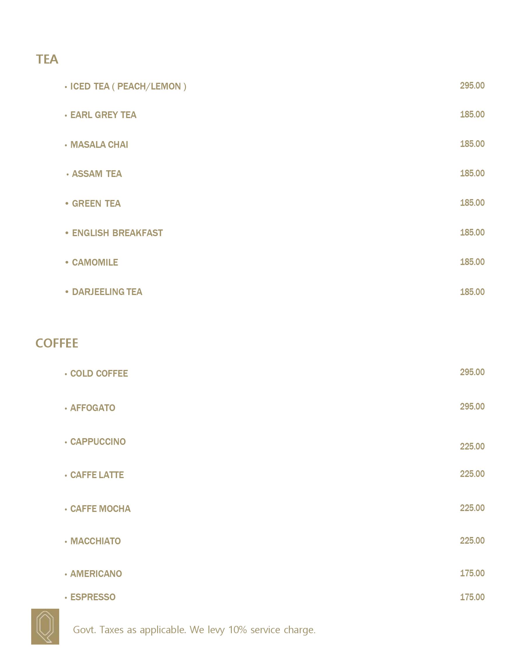 QLA | A contemporary European restaurant with global flavours to give ...