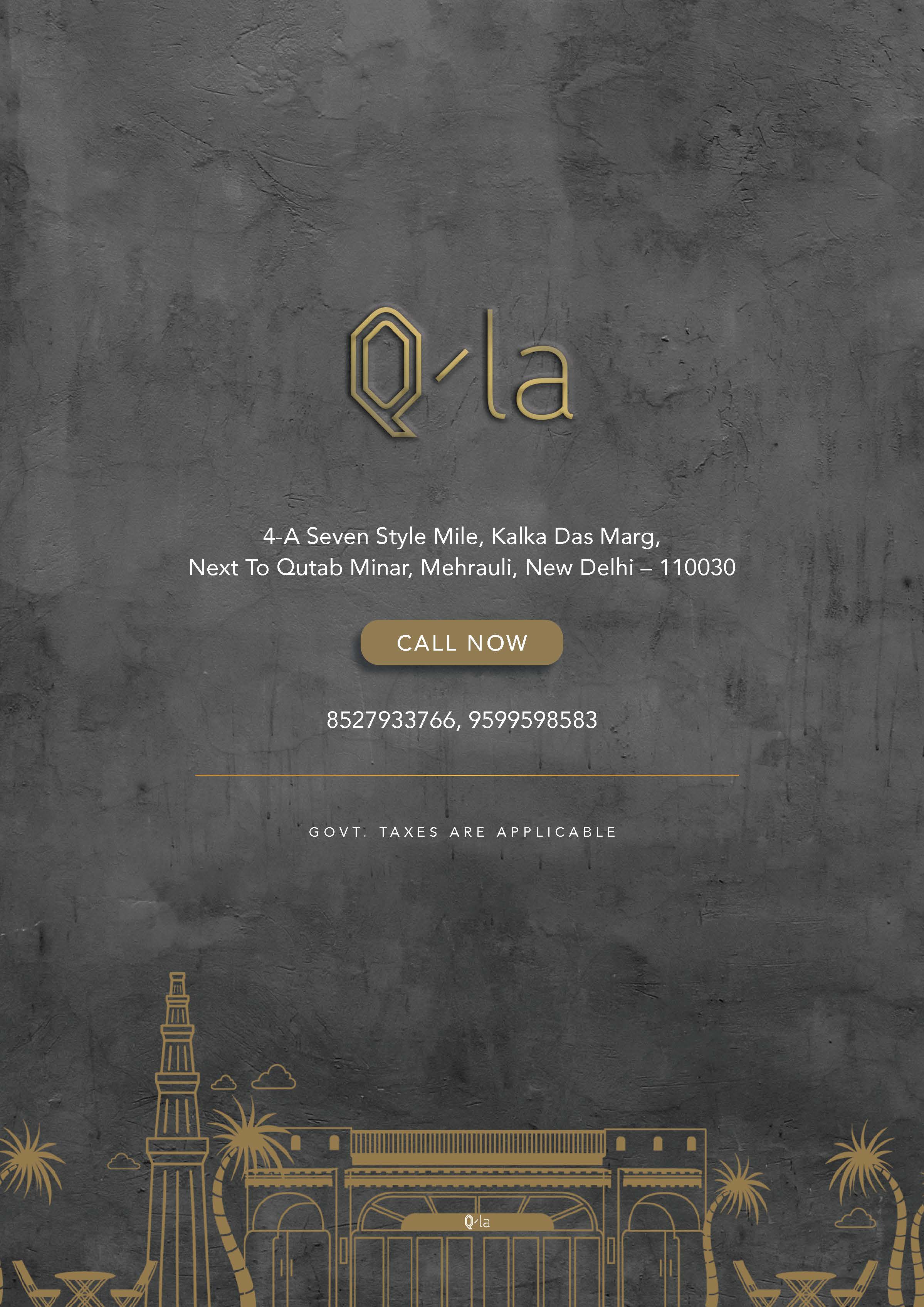 QLA | A contemporary European restaurant with global flavours to give ...