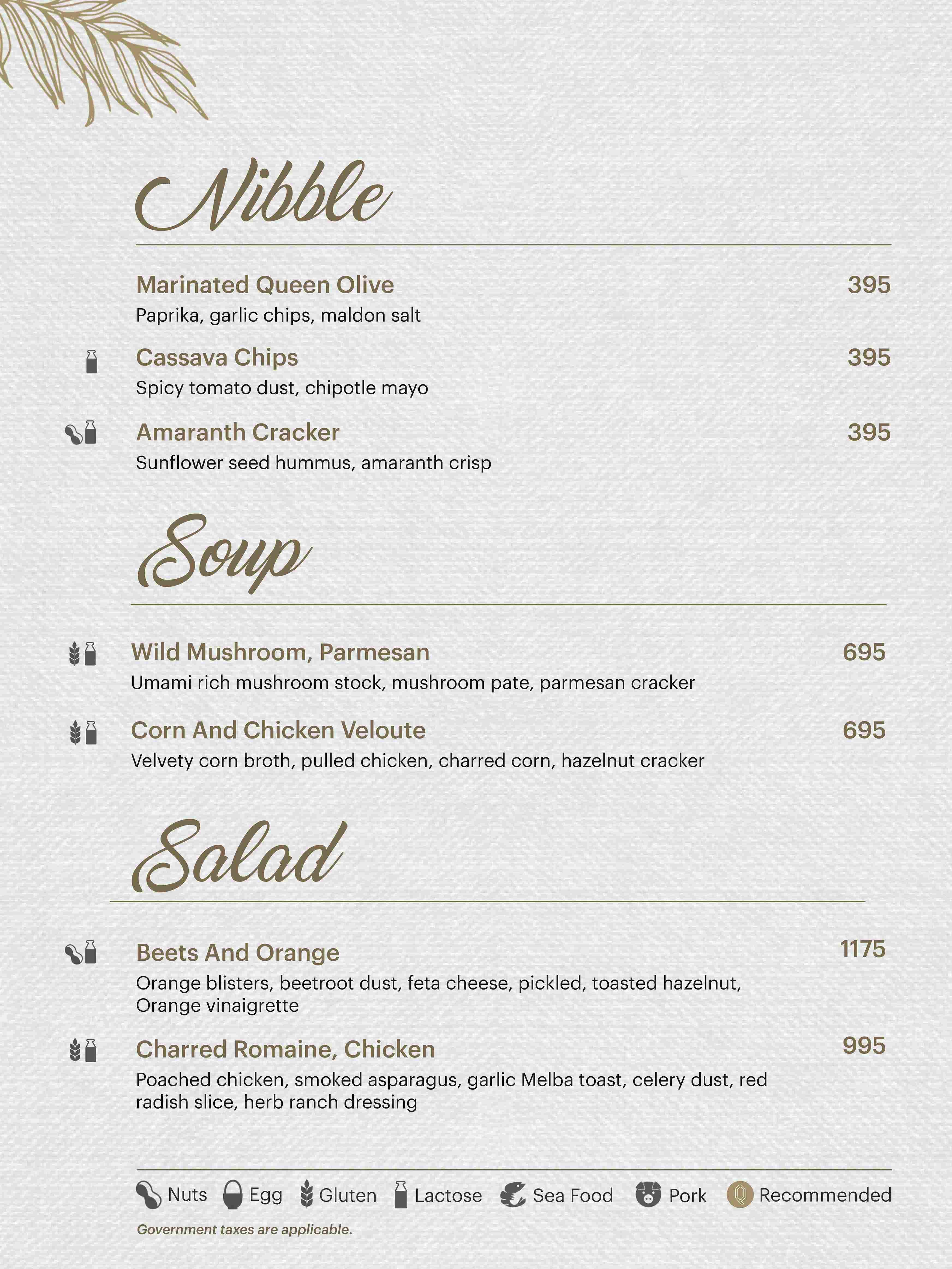 QLA | A contemporary European restaurant with global flavours to give ...