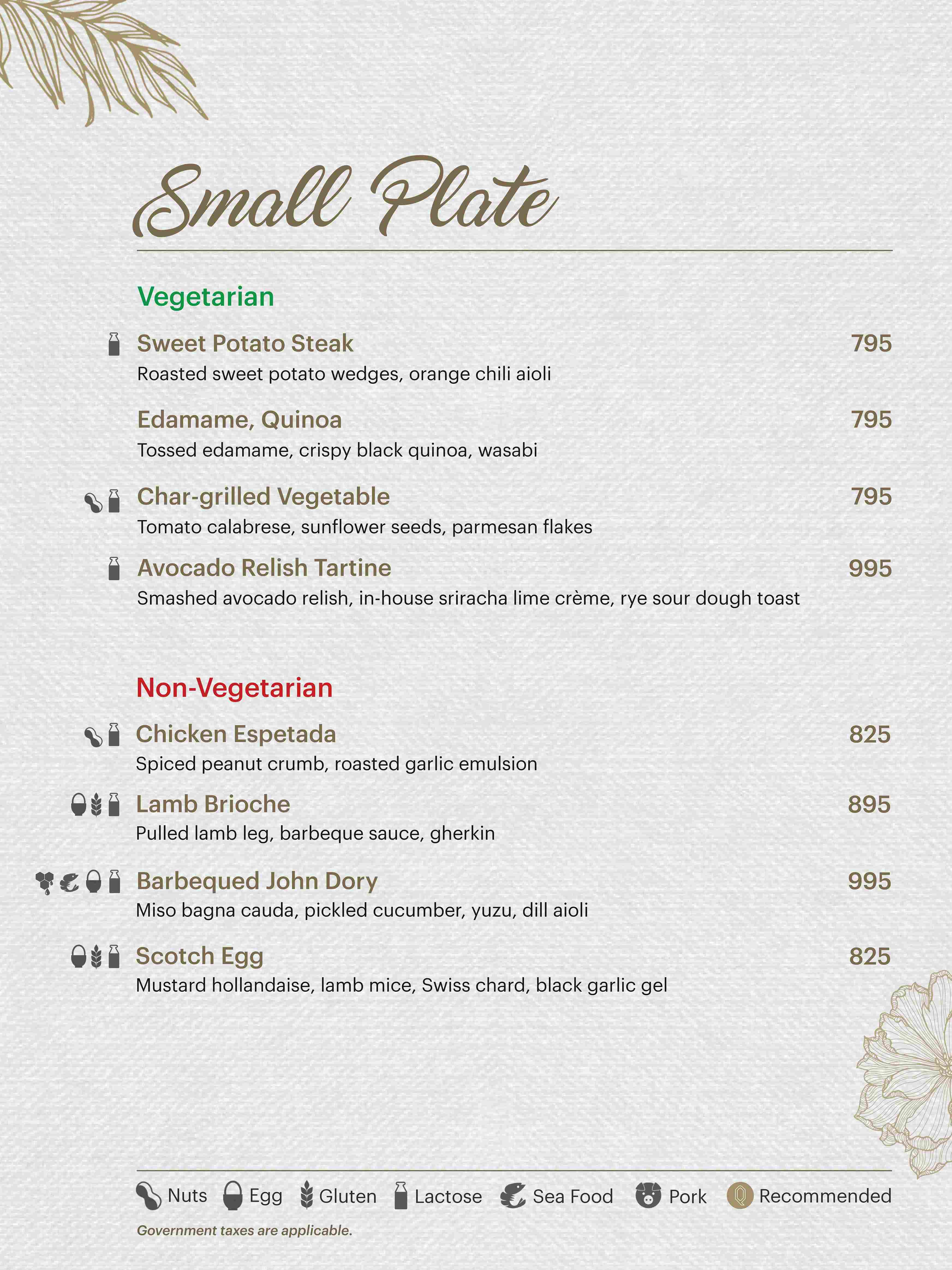 QLA | A contemporary European restaurant with global flavours to give ...