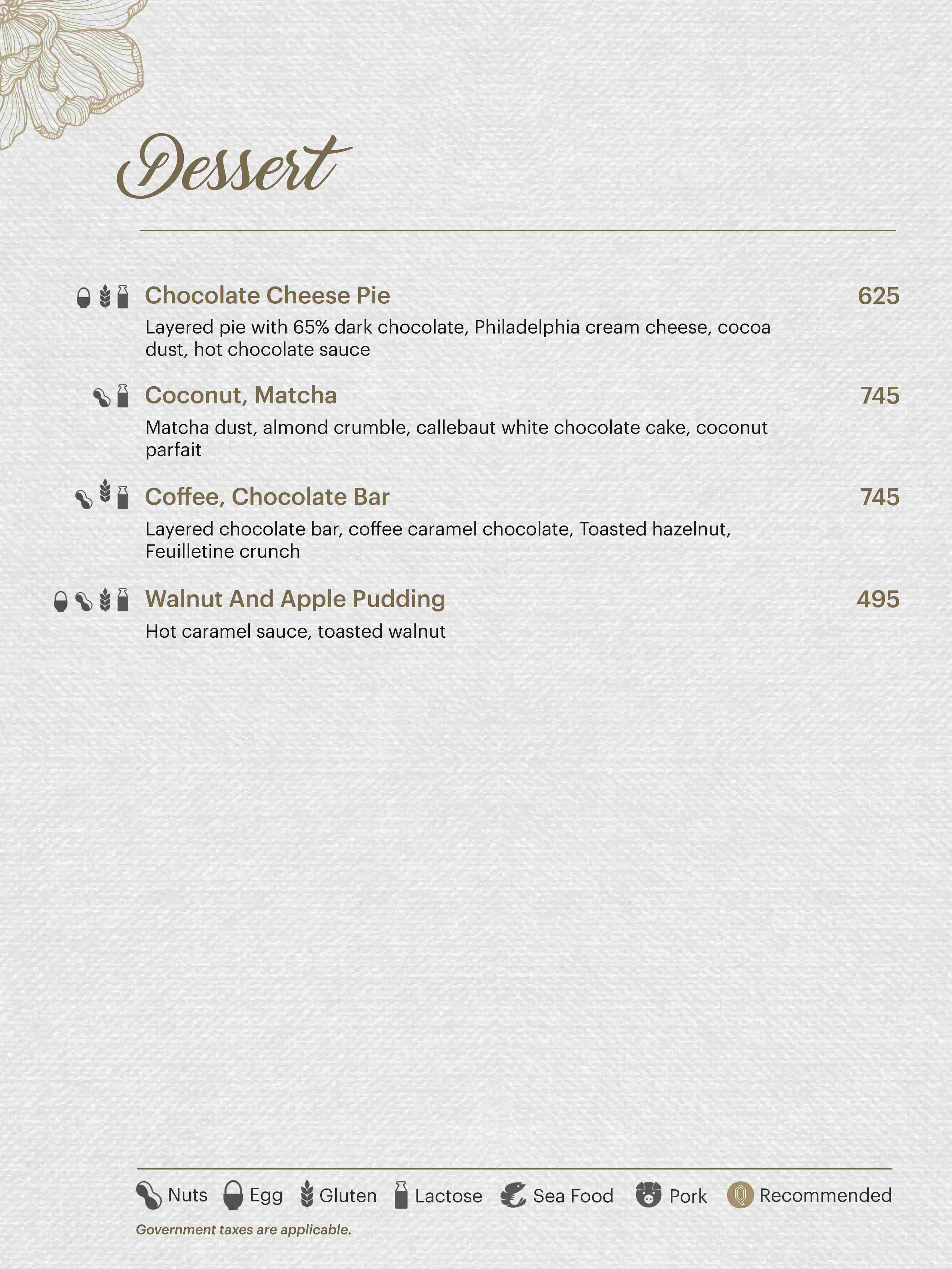 QLA | A contemporary European restaurant with global flavours to give ...