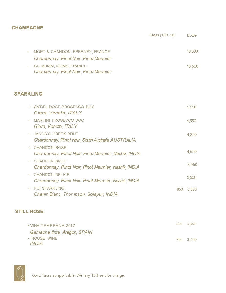 QLA | A contemporary European restaurant with global flavours to give ...