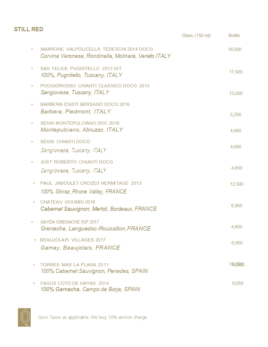 QLA | A contemporary European restaurant with global flavours to give ...