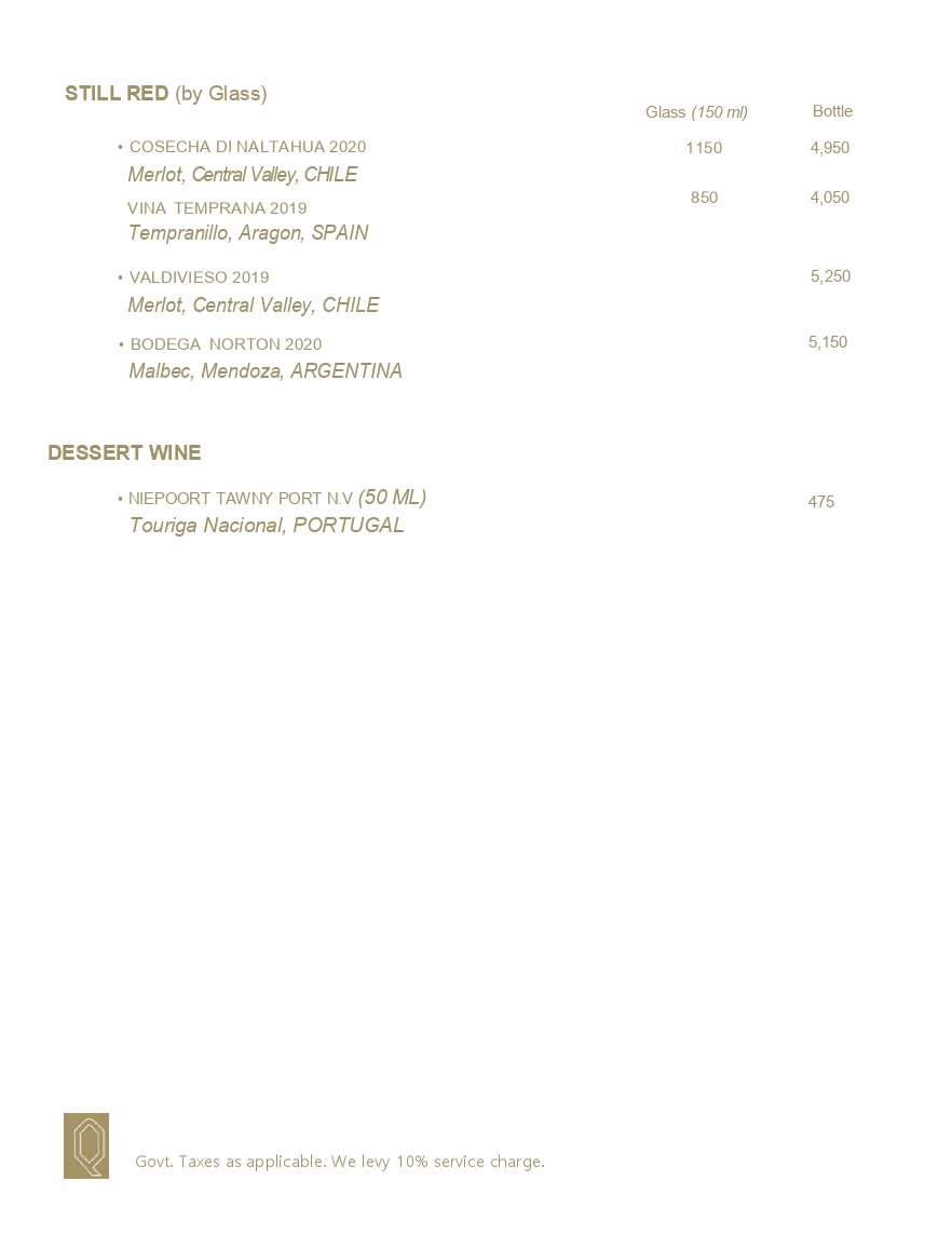 QLA | A contemporary European restaurant with global flavours to give ...