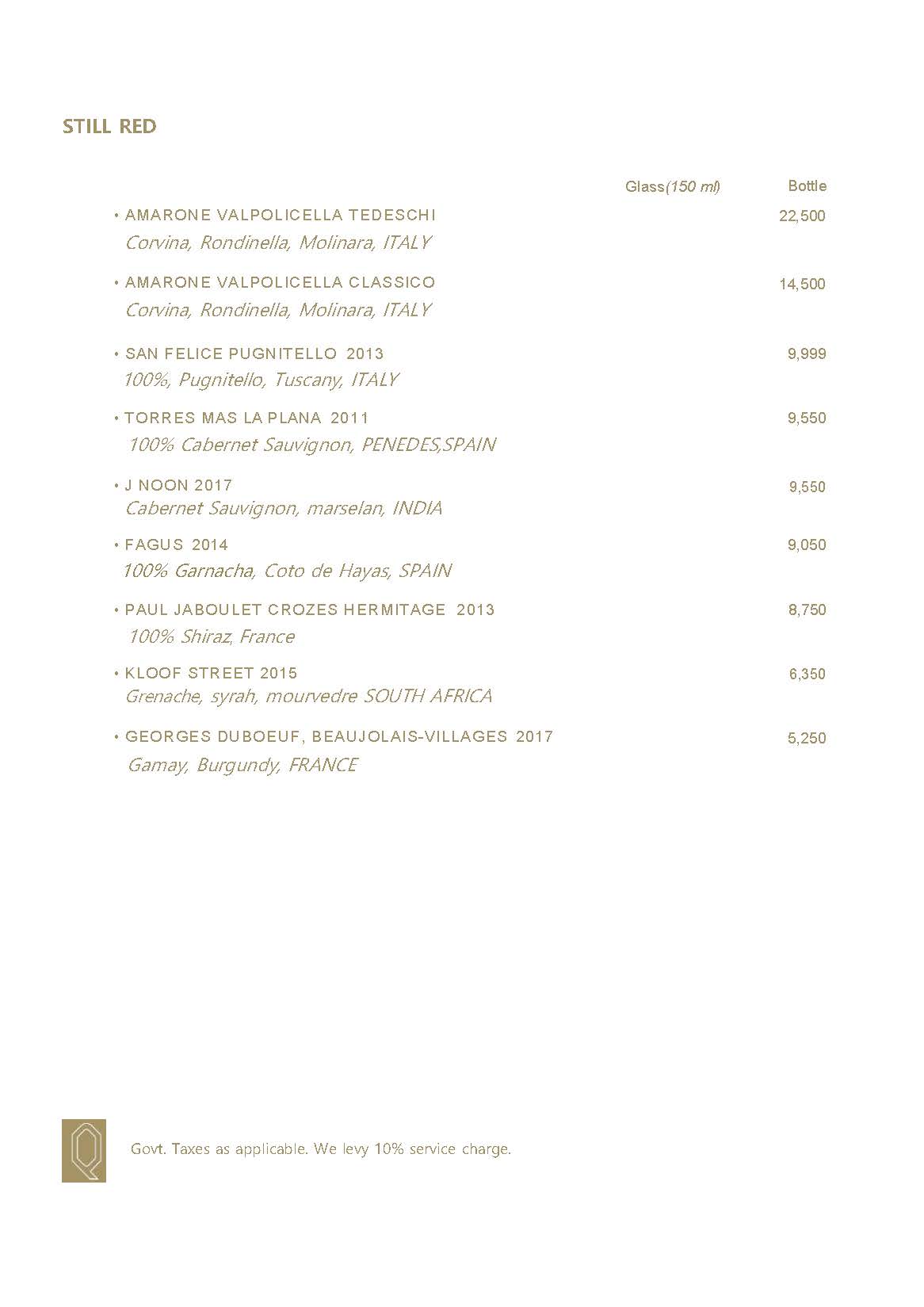 QLA | A contemporary European restaurant with global flavours to give ...