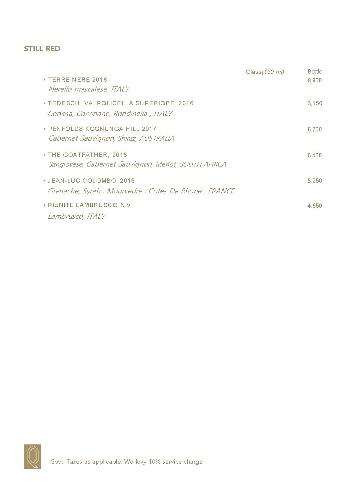 QLA | A contemporary European restaurant with global flavours to give ...