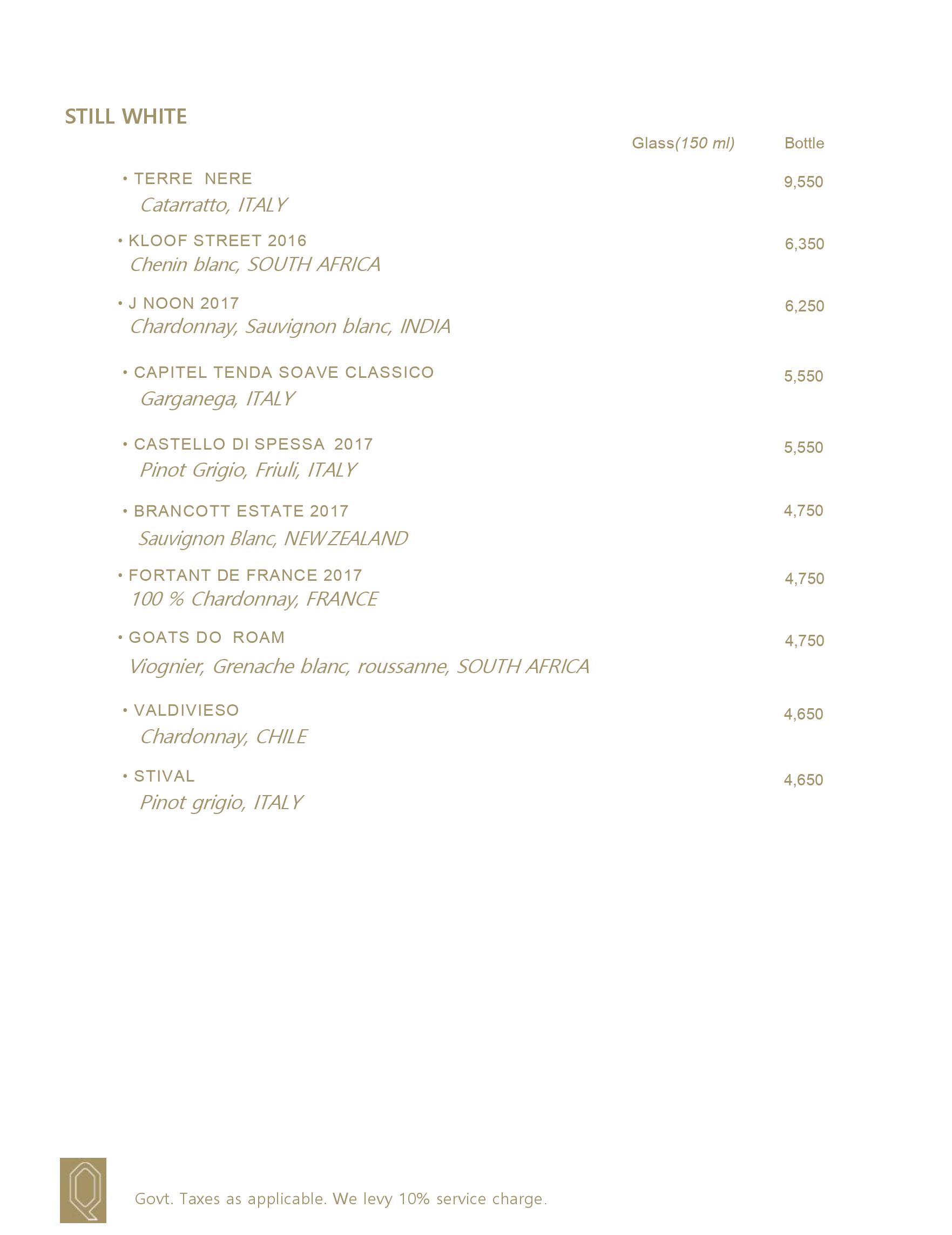 QLA | A contemporary European restaurant with global flavours to give ...