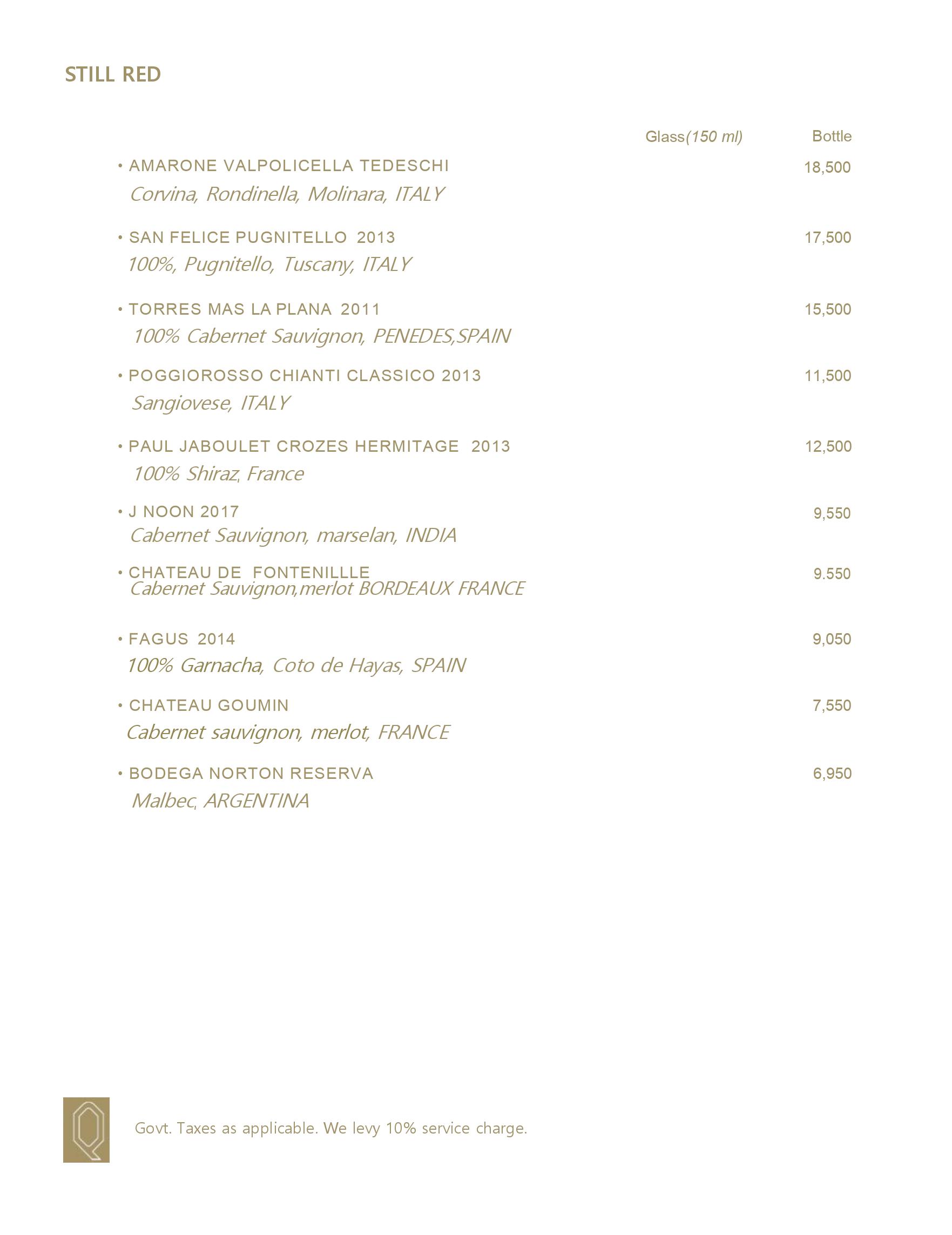 QLA | A contemporary European restaurant with global flavours to give ...