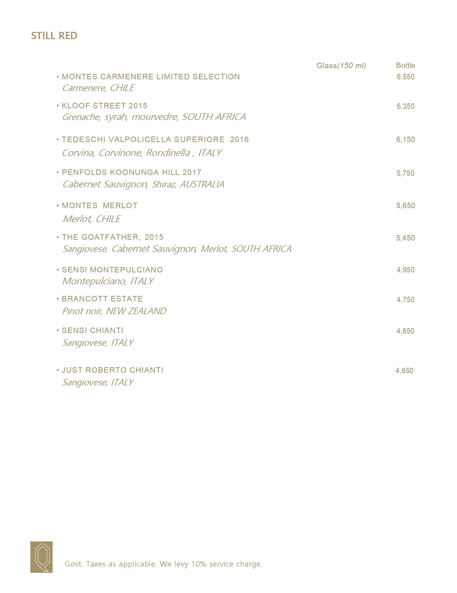 QLA | A contemporary European restaurant with global flavours to give ...